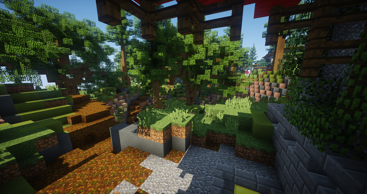 Summertime Bloom Hub | 1.8+ Minecraft Map