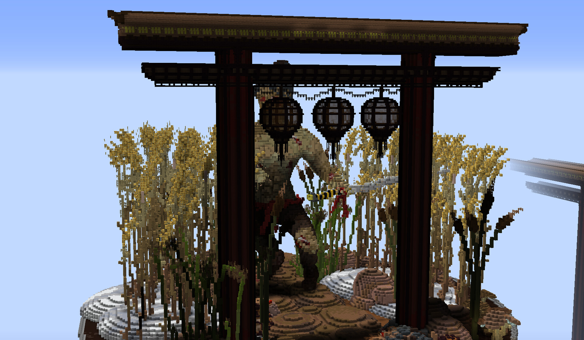 Samurai organic Minecraft Map