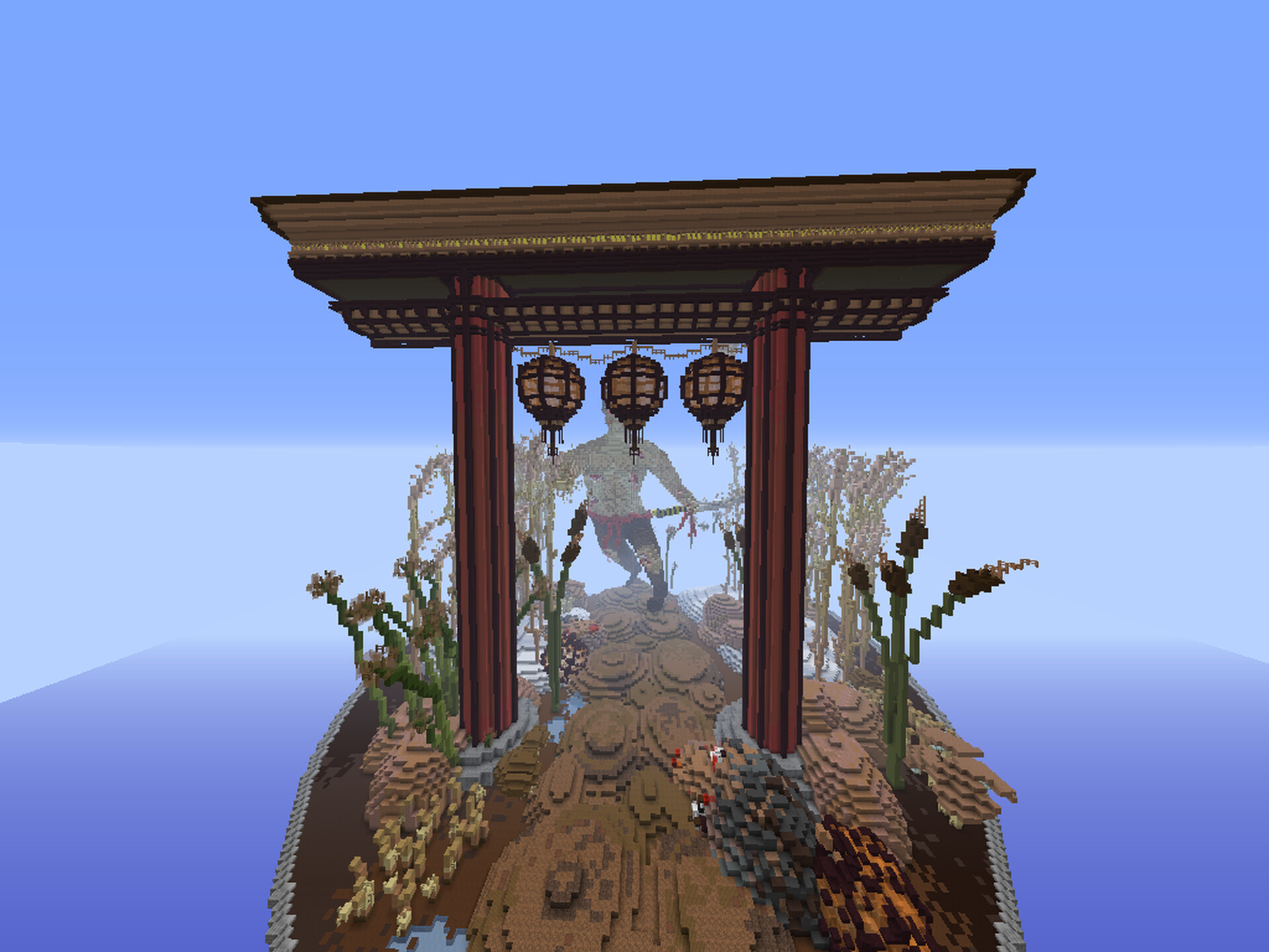 Samurai organic Minecraft Map