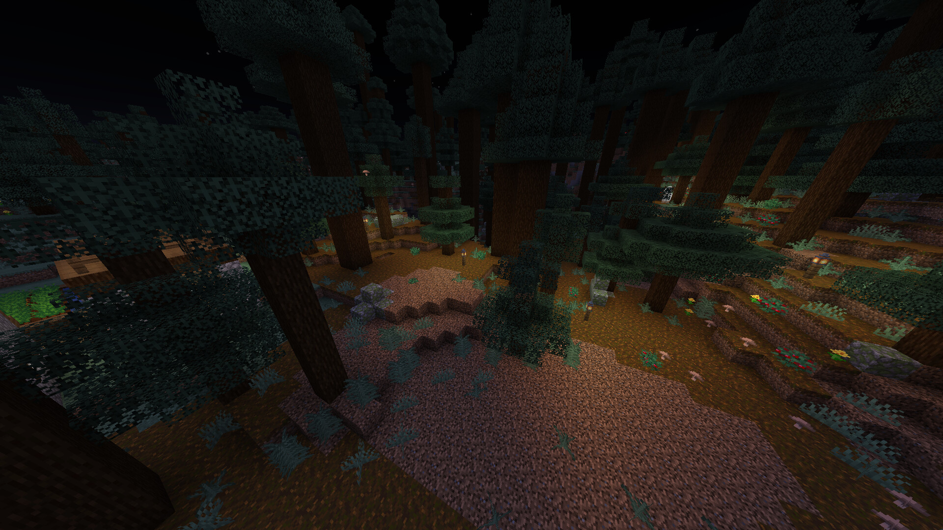 slightly advanced log cabin near village Minecraft Map