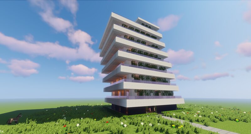 Apartment Building Minecraft Map