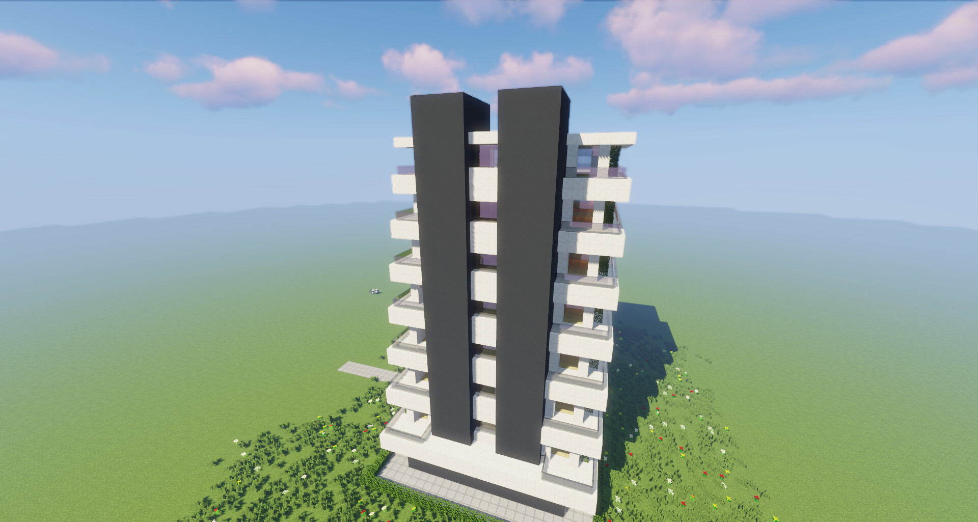 Apartment Building Minecraft Map