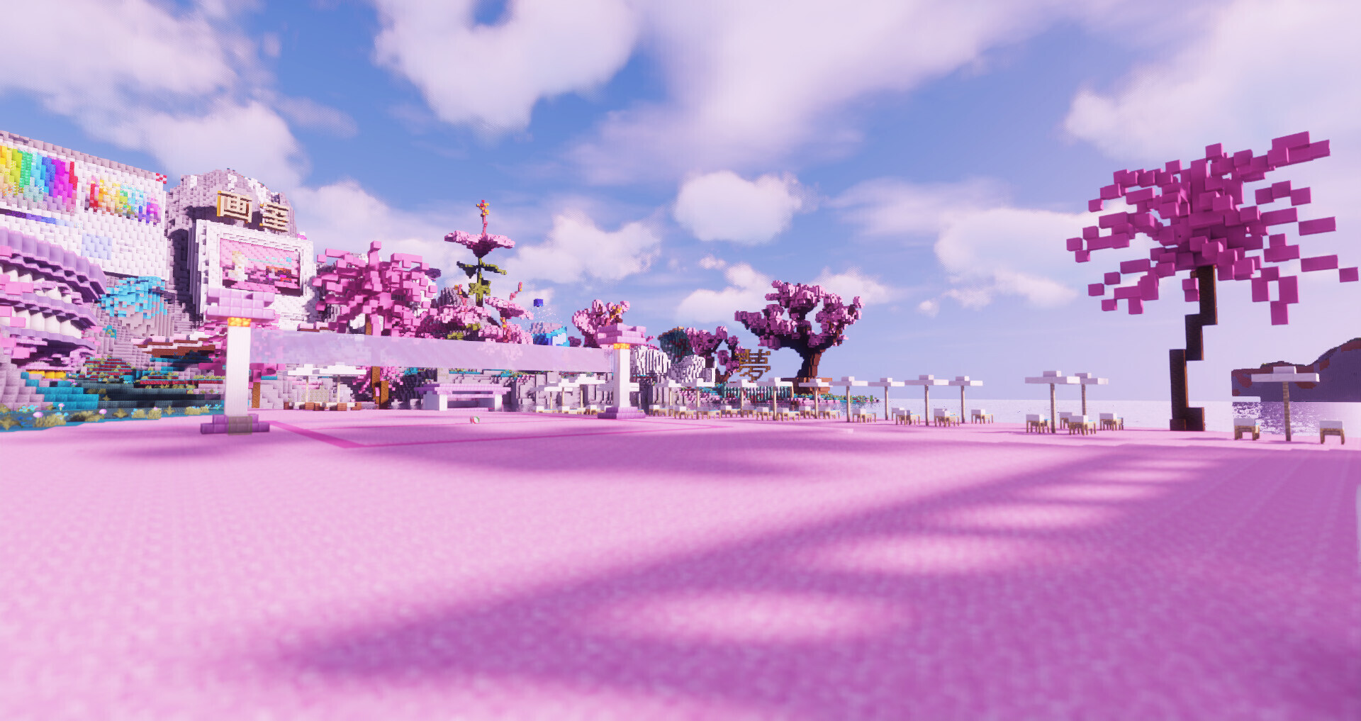 Aesthetic．schem (熱帯の島) 🏝️ Minecraft Map