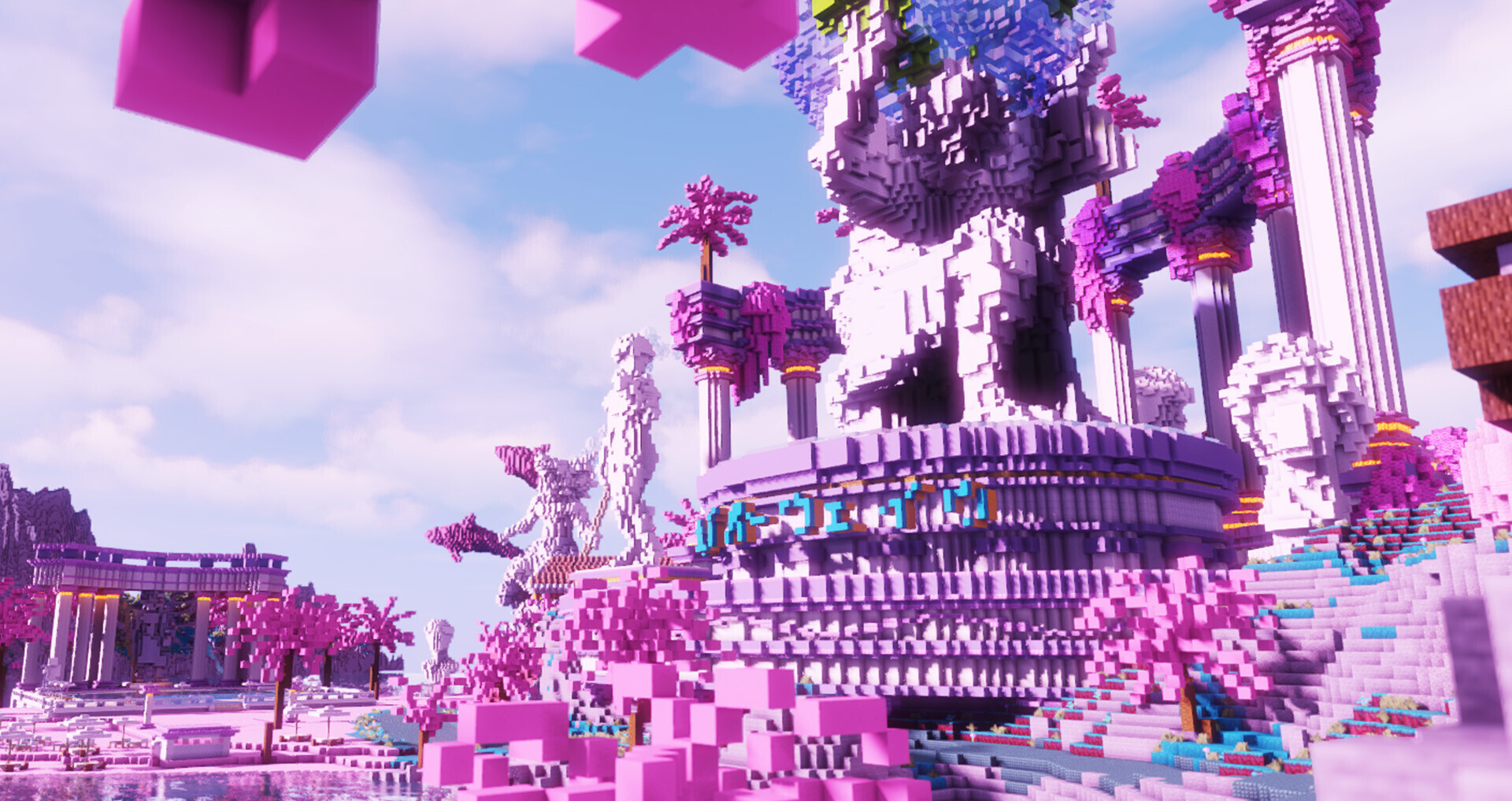 Aesthetic．schem (熱帯の島) 🏝️ Minecraft Map