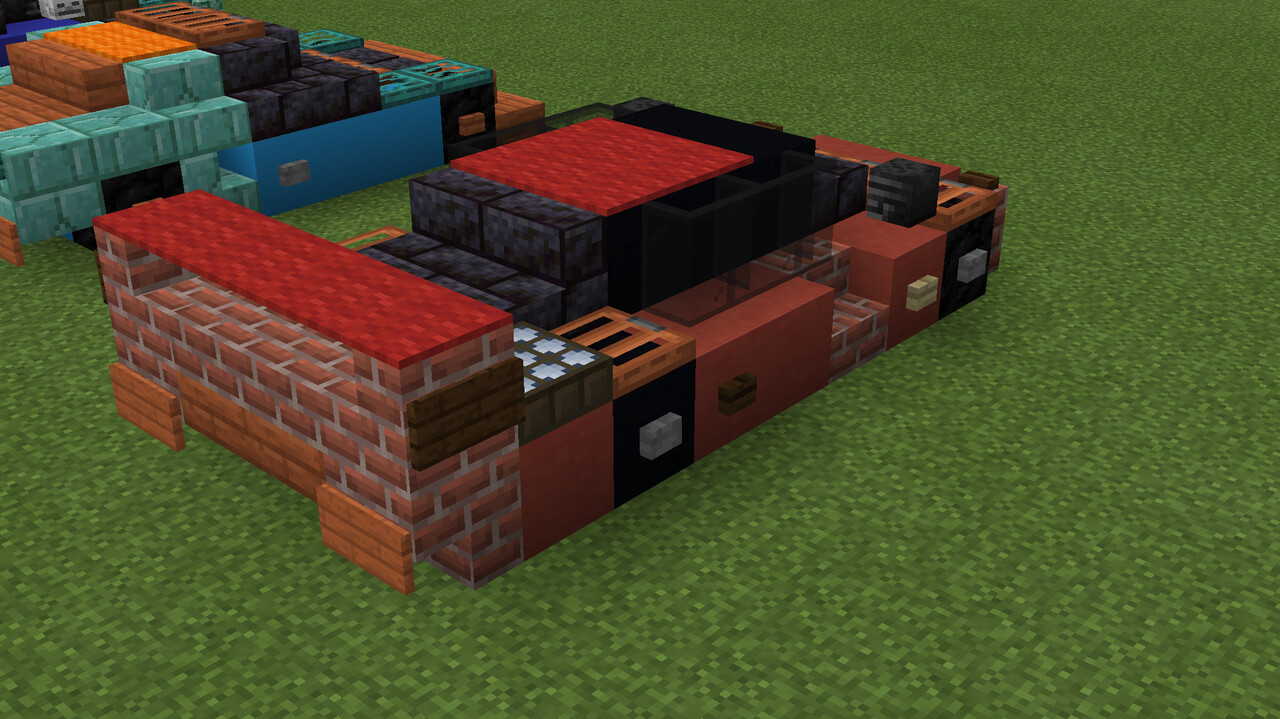 2:1 scale Ferrari F40 Minecraft Map