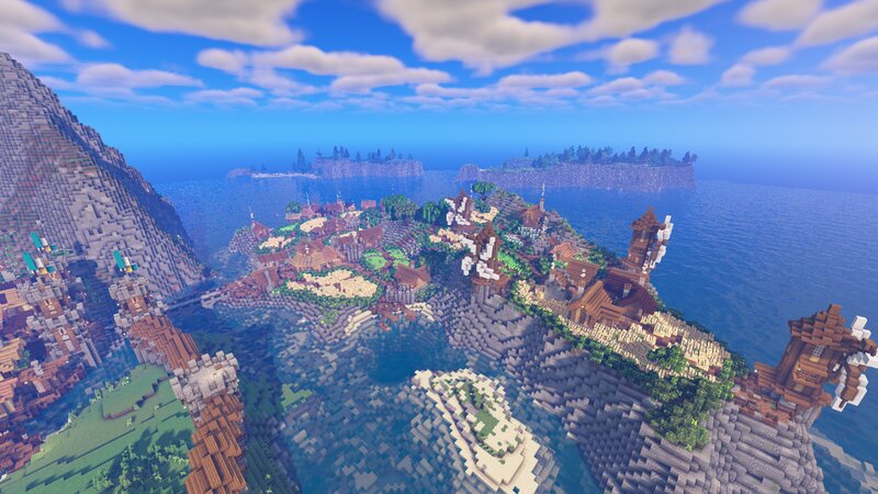 PUEBLO / VILLAGE Minecraft Map