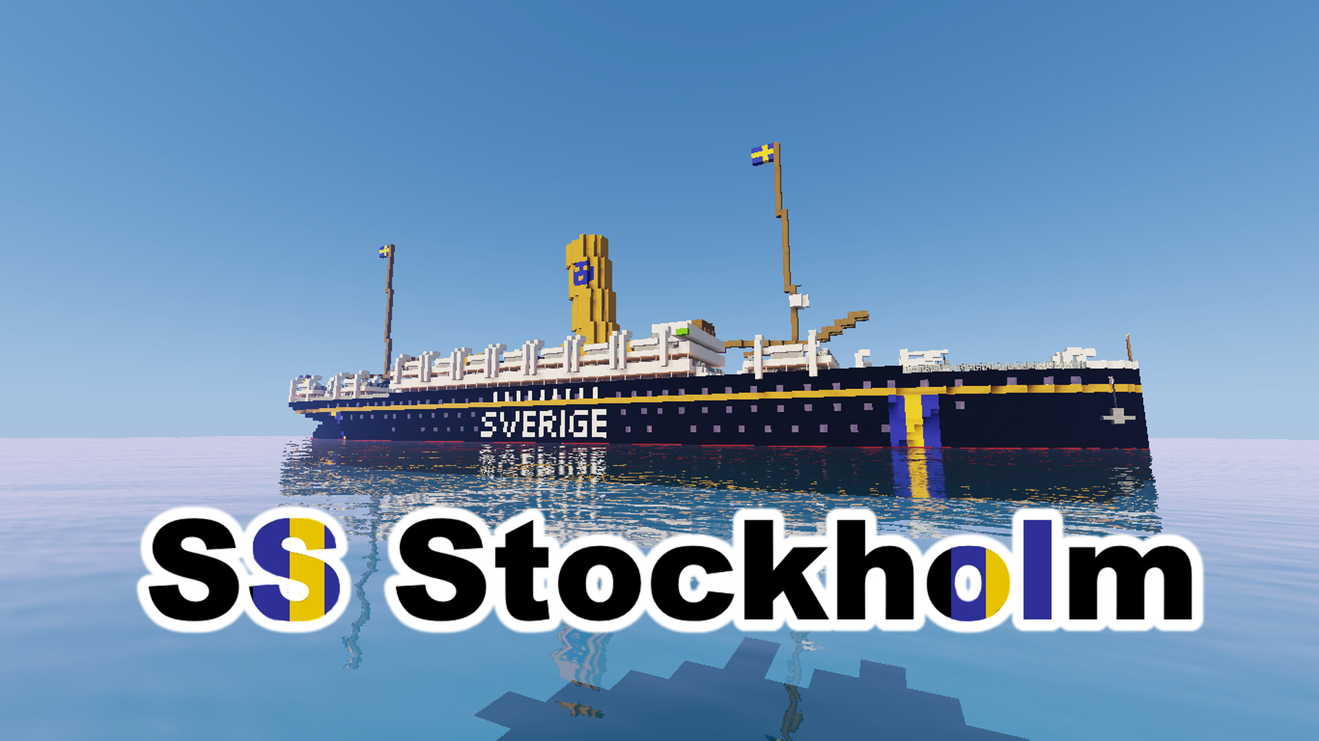 S/S Stockholm 1915 - 1946 Minecraft Map