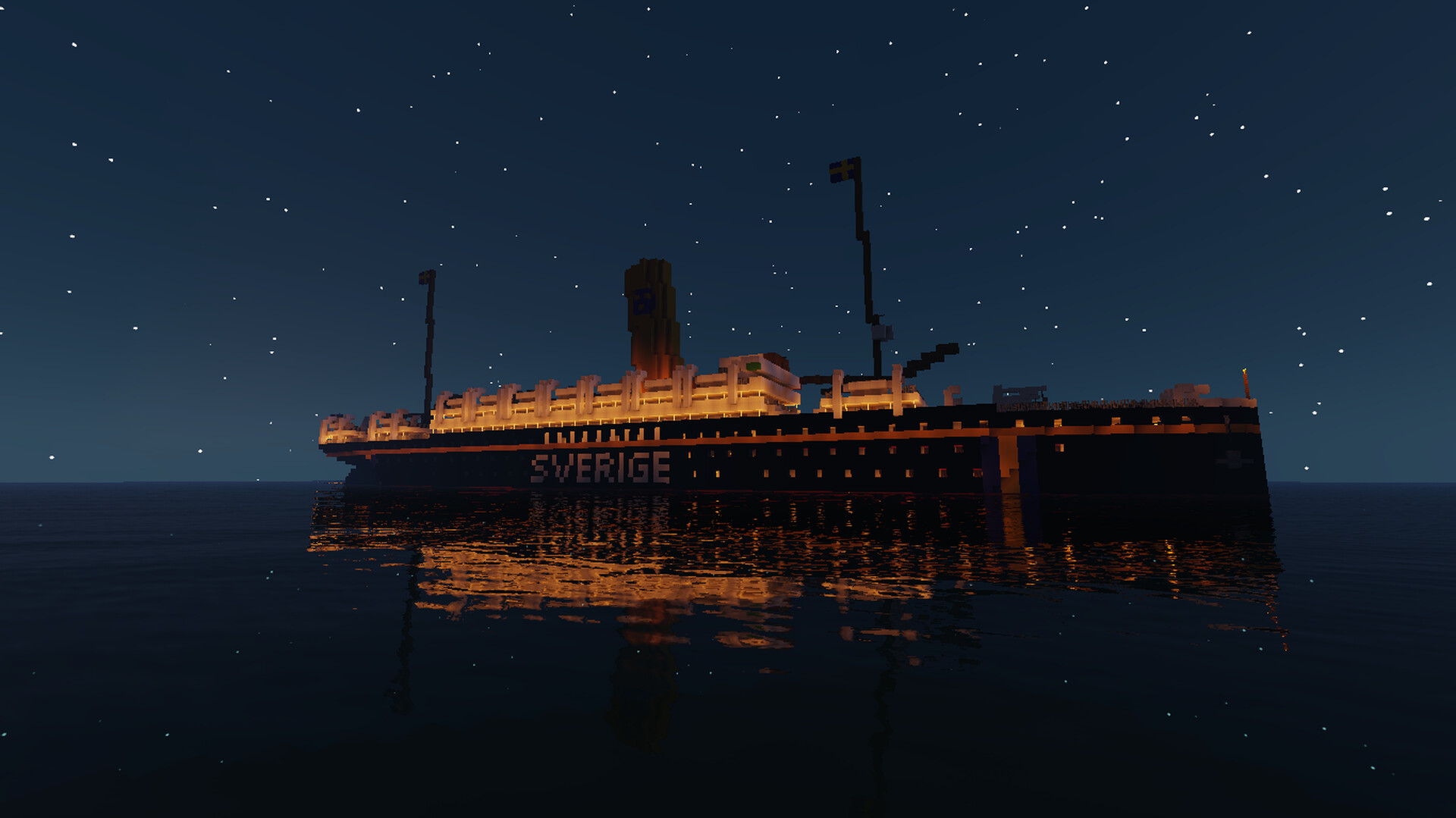 S/S Stockholm 1915 - 1946 Minecraft Map