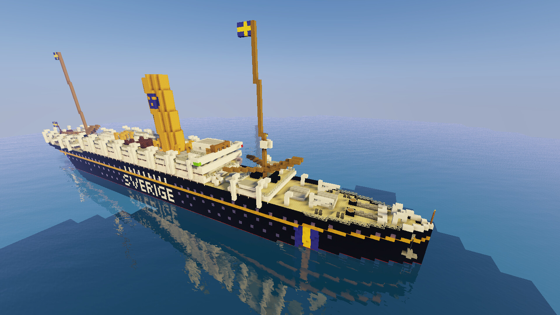 S/S Stockholm 1915 - 1946 Minecraft Map