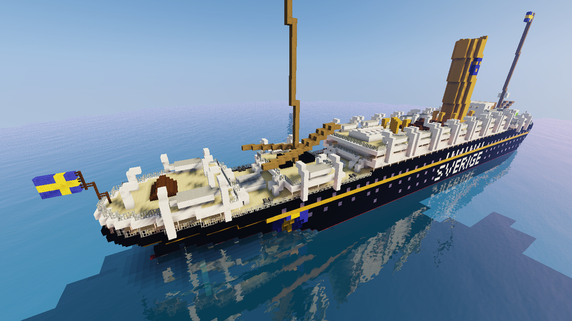 S/S Stockholm 1915 - 1946 Minecraft Map