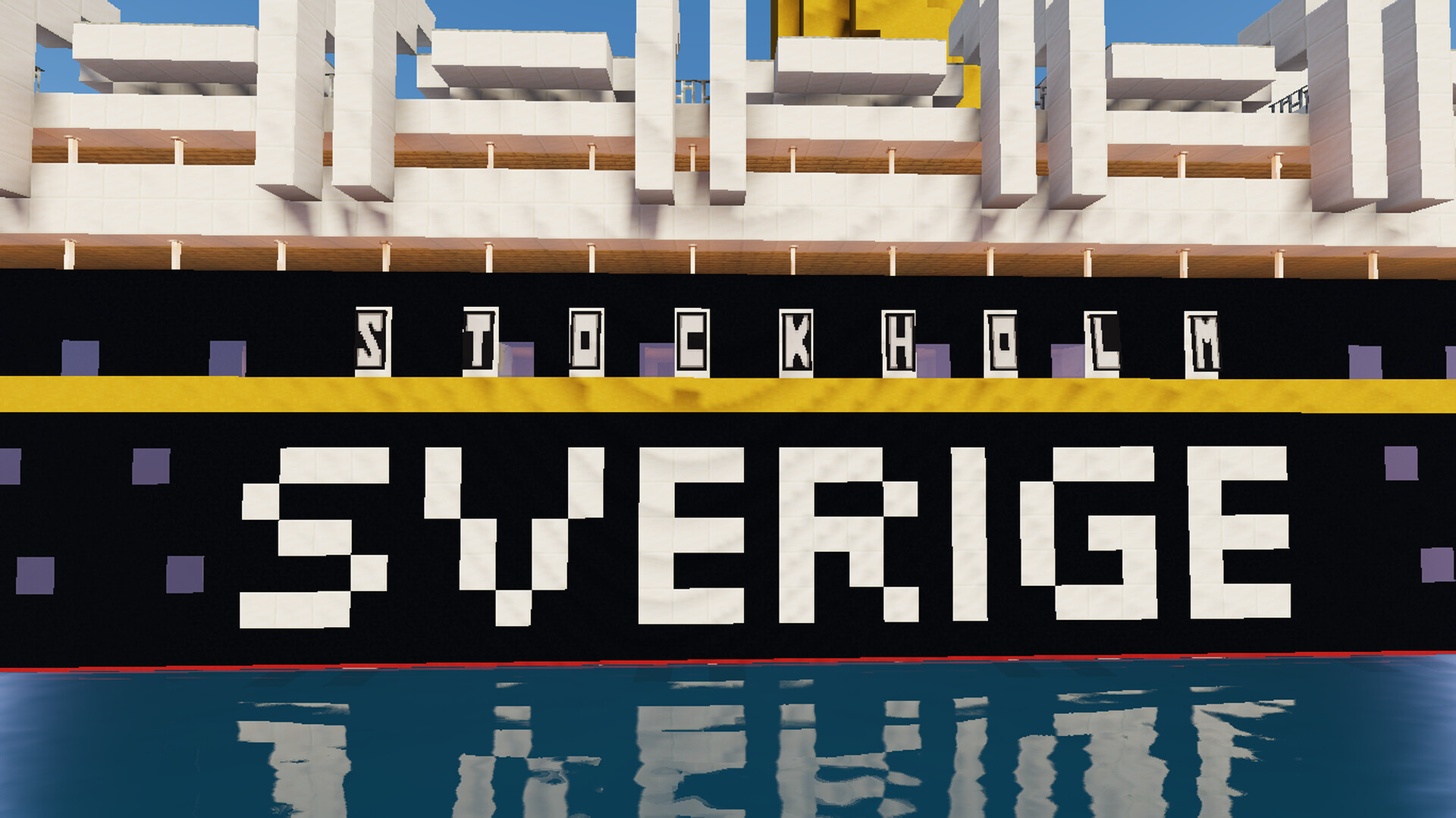 S/S Stockholm 1915 - 1946 Minecraft Map