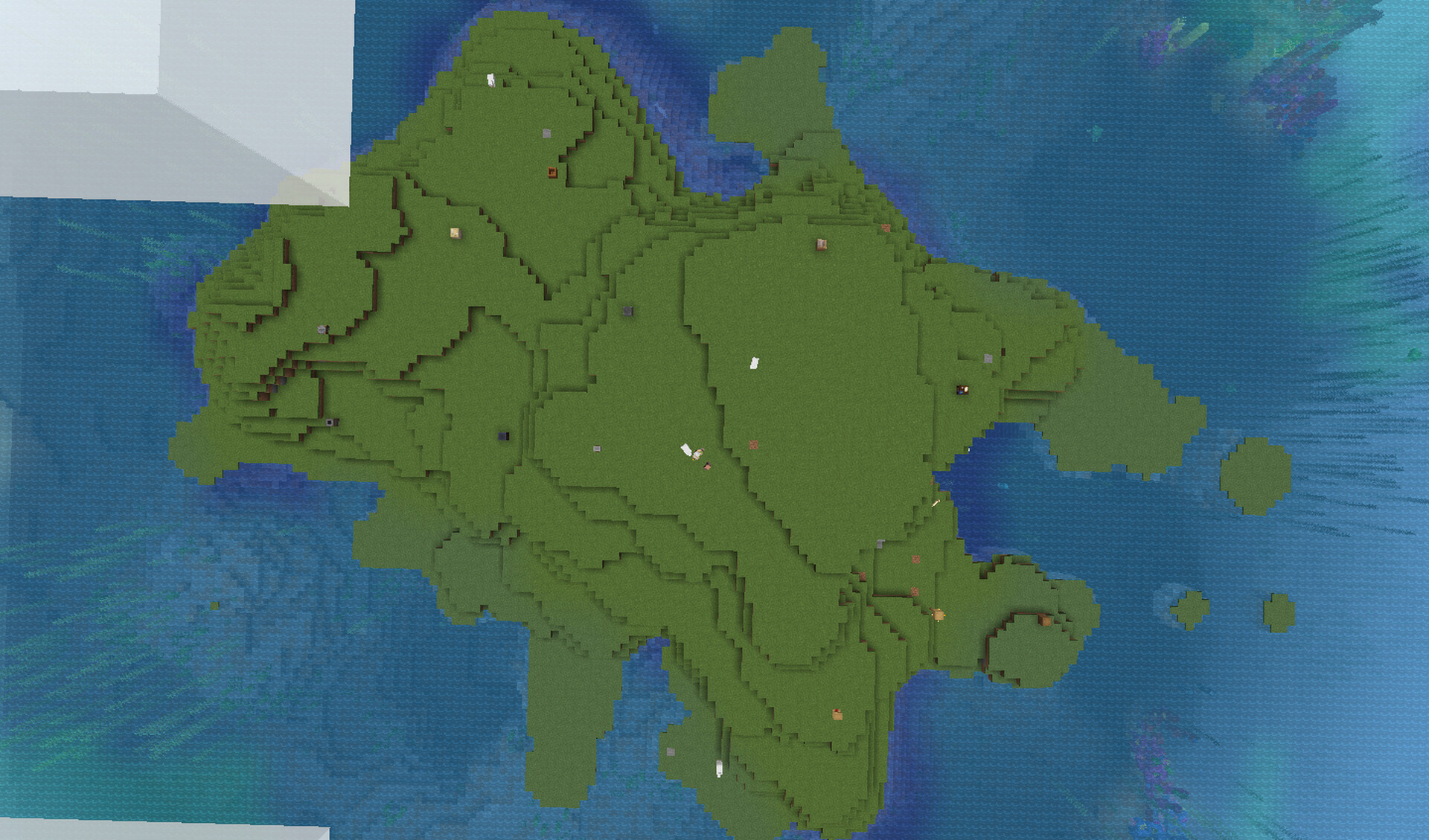 Island Village! Minecraft Map