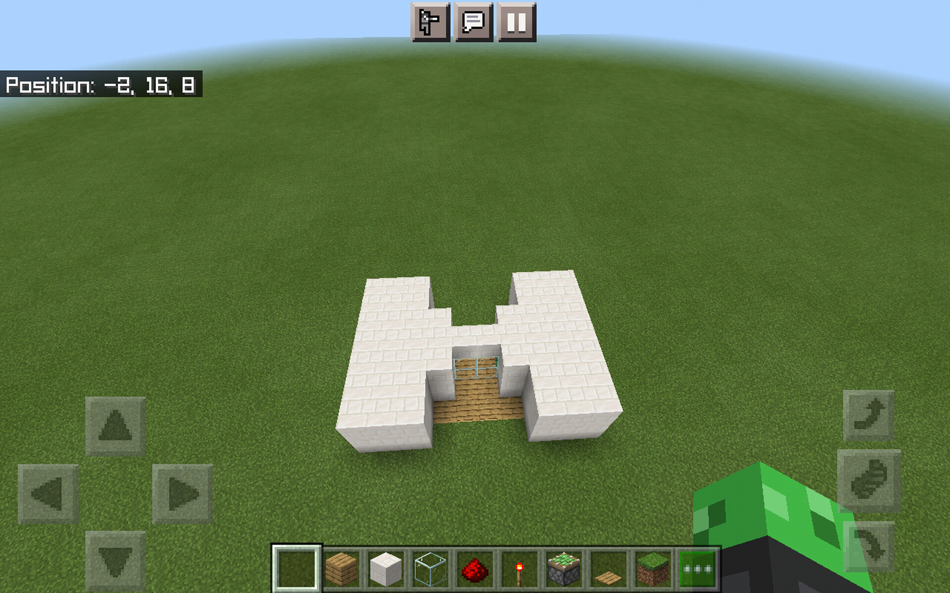 Automatic redstone door by darkmazeblox. Minecraft Map