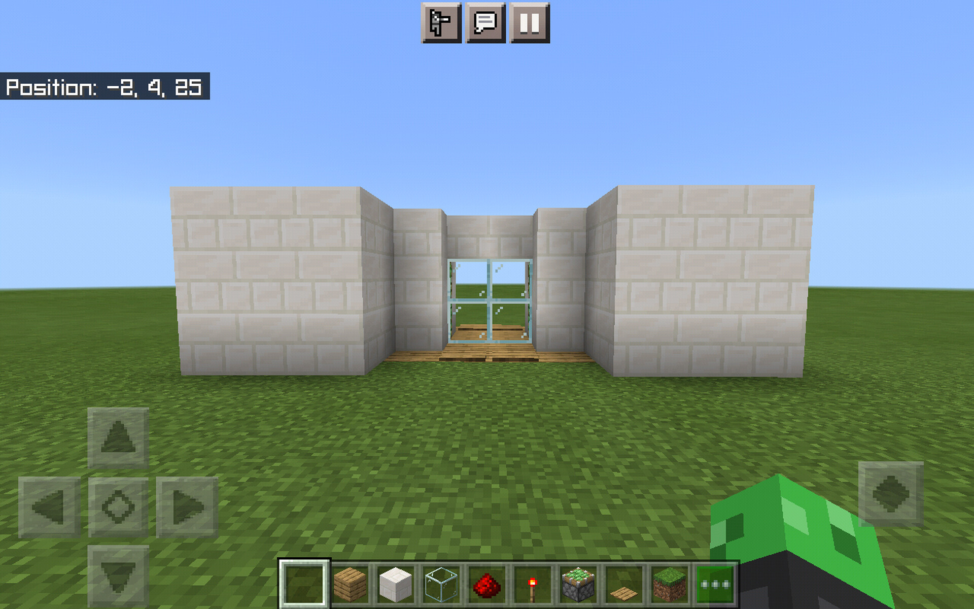 Automatic redstone door by darkmazeblox. Minecraft Map