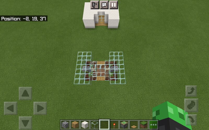 Automatic redstone door by darkmazeblox. Minecraft Map