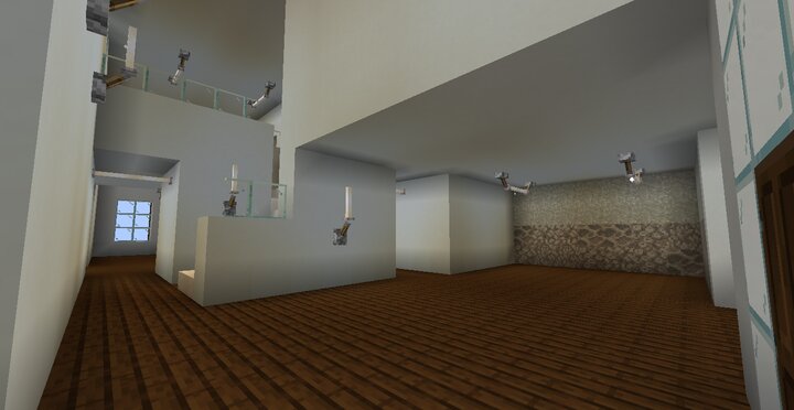 Modern Big House [By Tfpo] (looking for interior designers) Minecraft Map