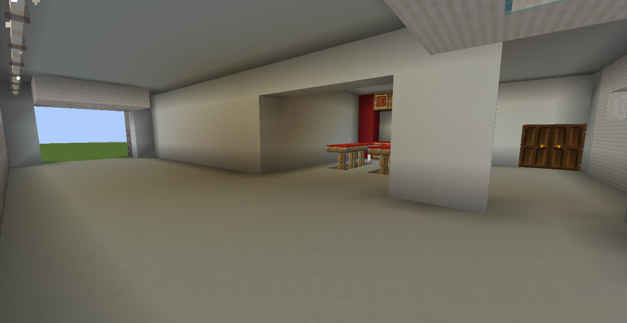 Modern Big House [By Tfpo] (looking for interior designers) Minecraft Map