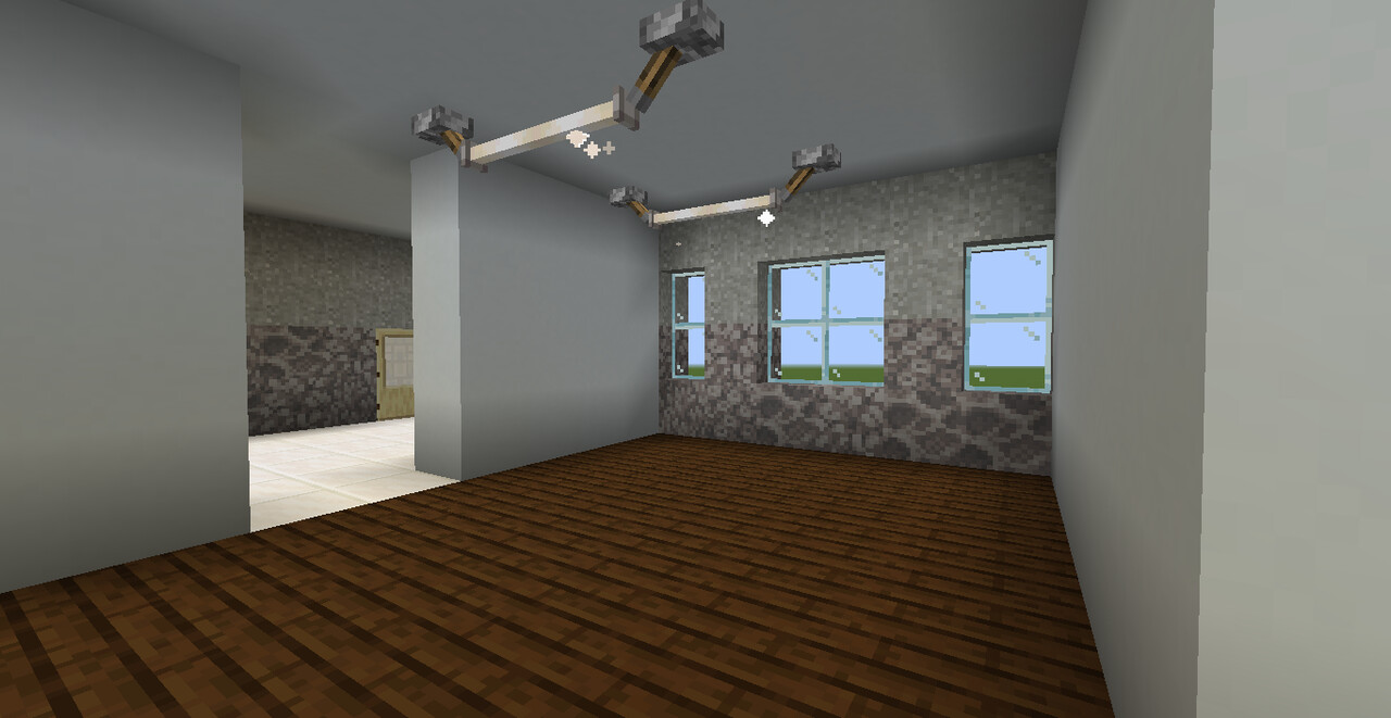 Modern Big House [By Tfpo] (looking for interior designers) Minecraft Map