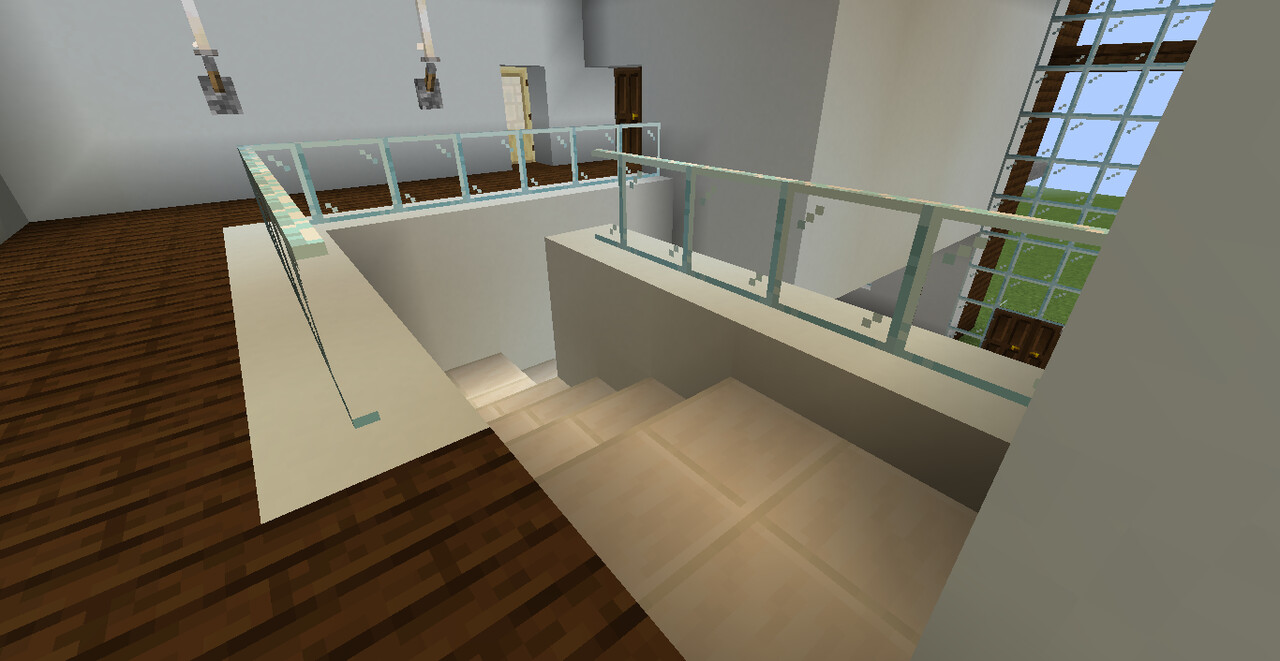 Modern Big House [By Tfpo] (looking for interior designers) Minecraft Map