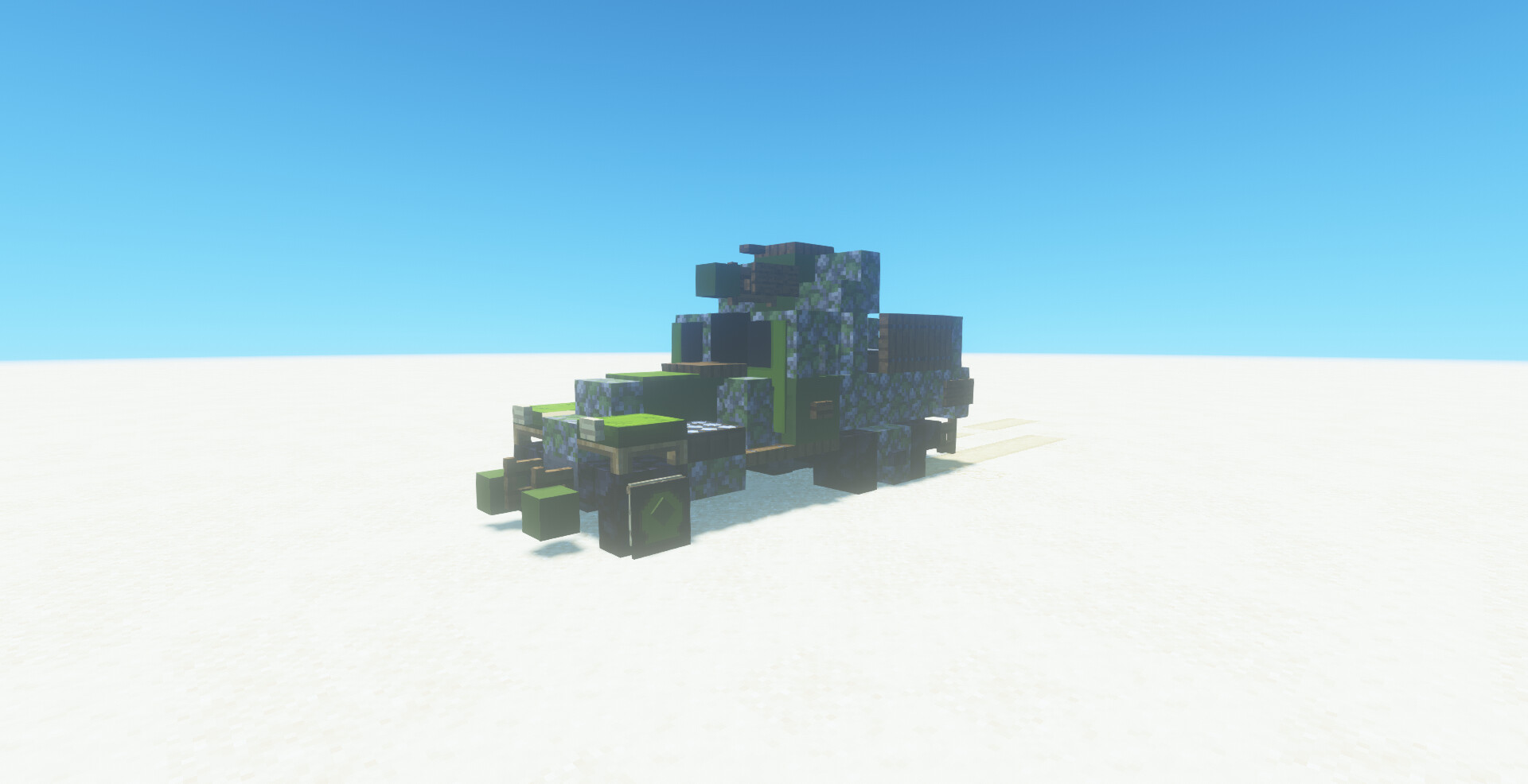 WWII Vehicle | M3 half-truck Minecraft Map