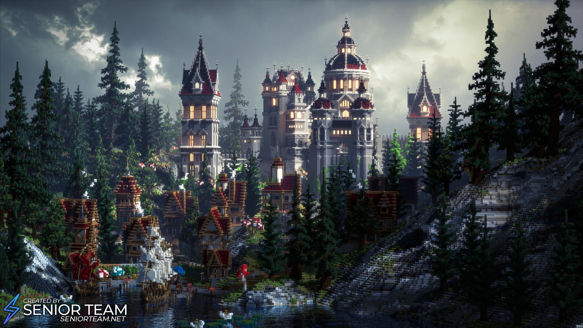 Castle Village Minecraft Map