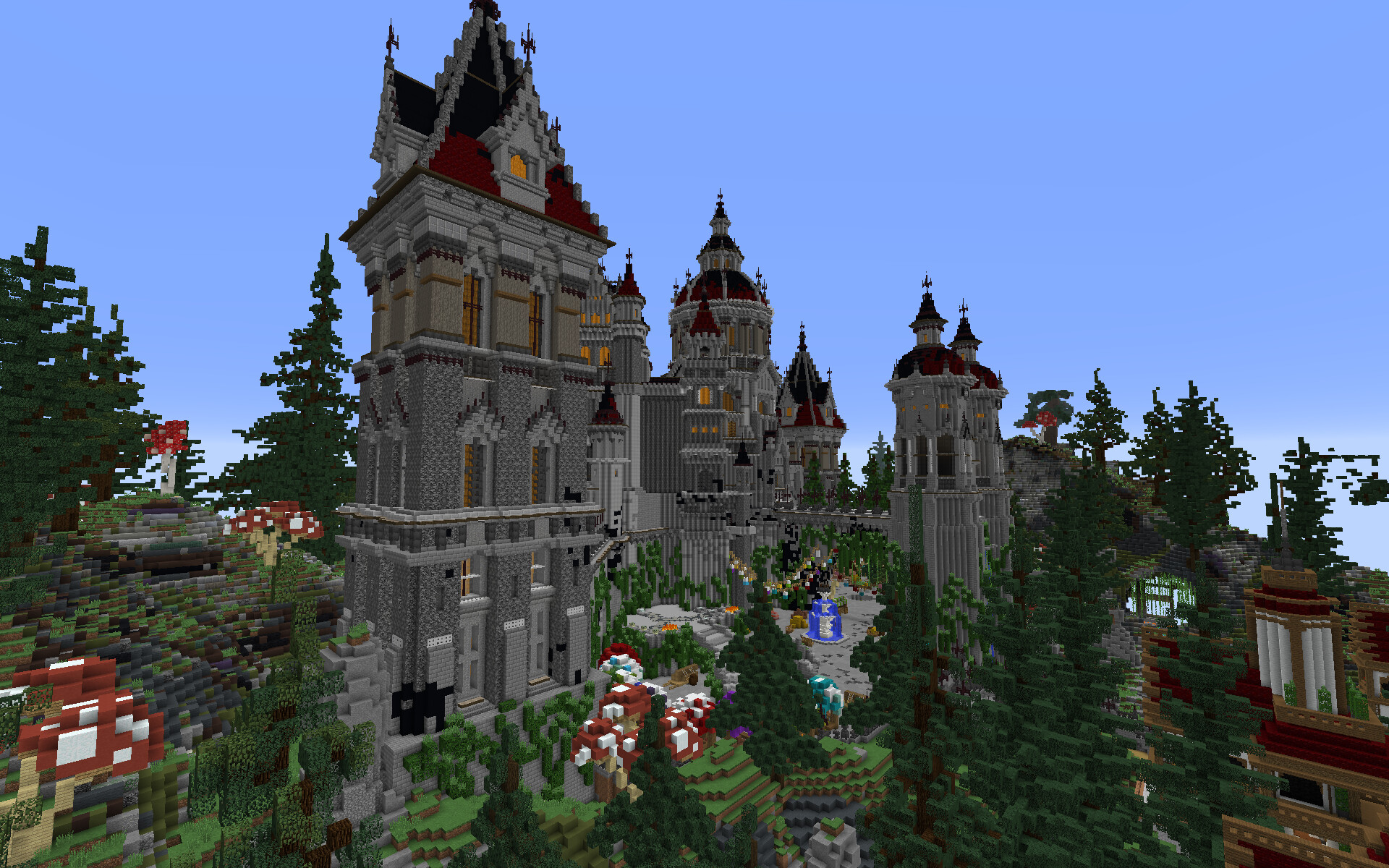 Castle Village Minecraft Map
