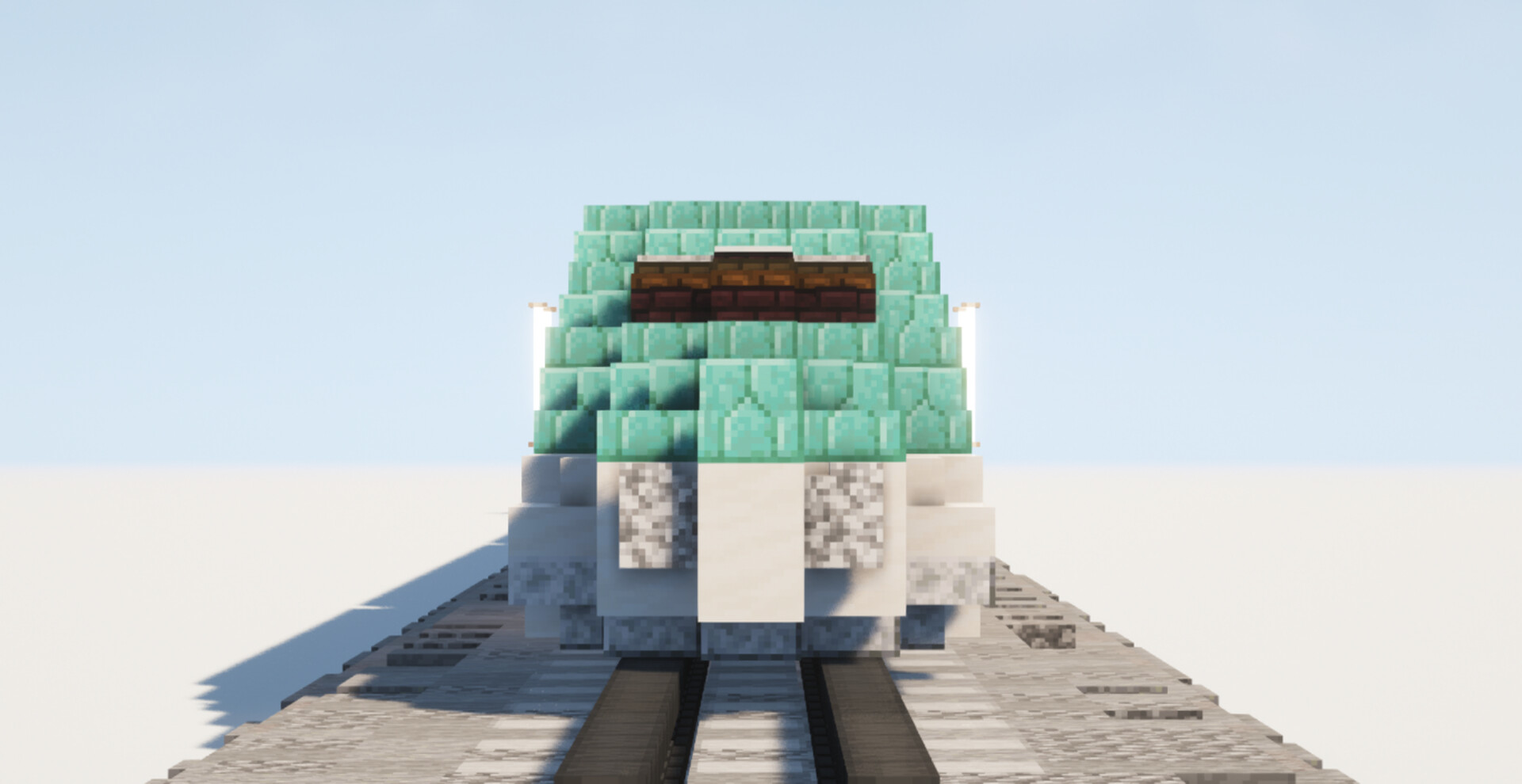 1.5:1 Scale Shinkansen E5 Series Bullet Train Minecraft Map