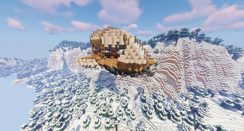 Dev Aveza - Dwarven Airship Minecraft Map