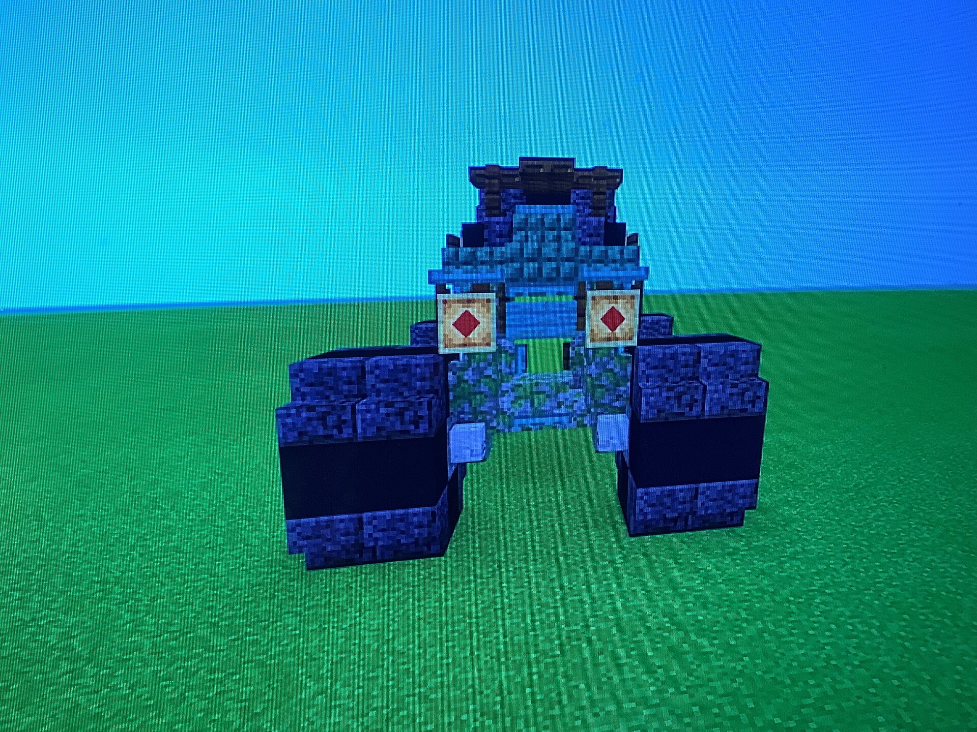 Monster Jam- Grave Digger Minecraft Map