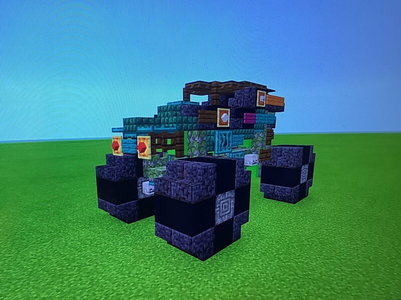 Monster Jam- Grave Digger Minecraft Map