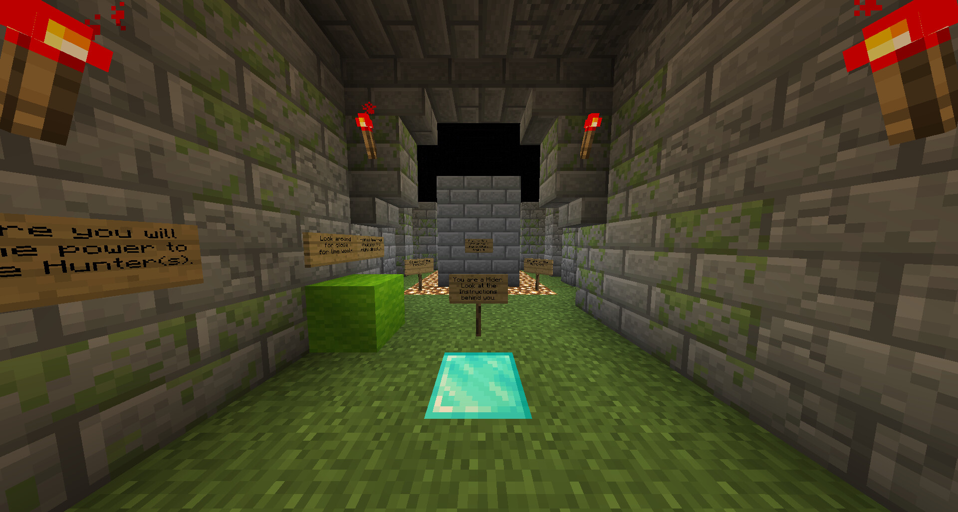 Maze Hunt (Huge Maze map with Hunter/Hider fun) Minecraft Map