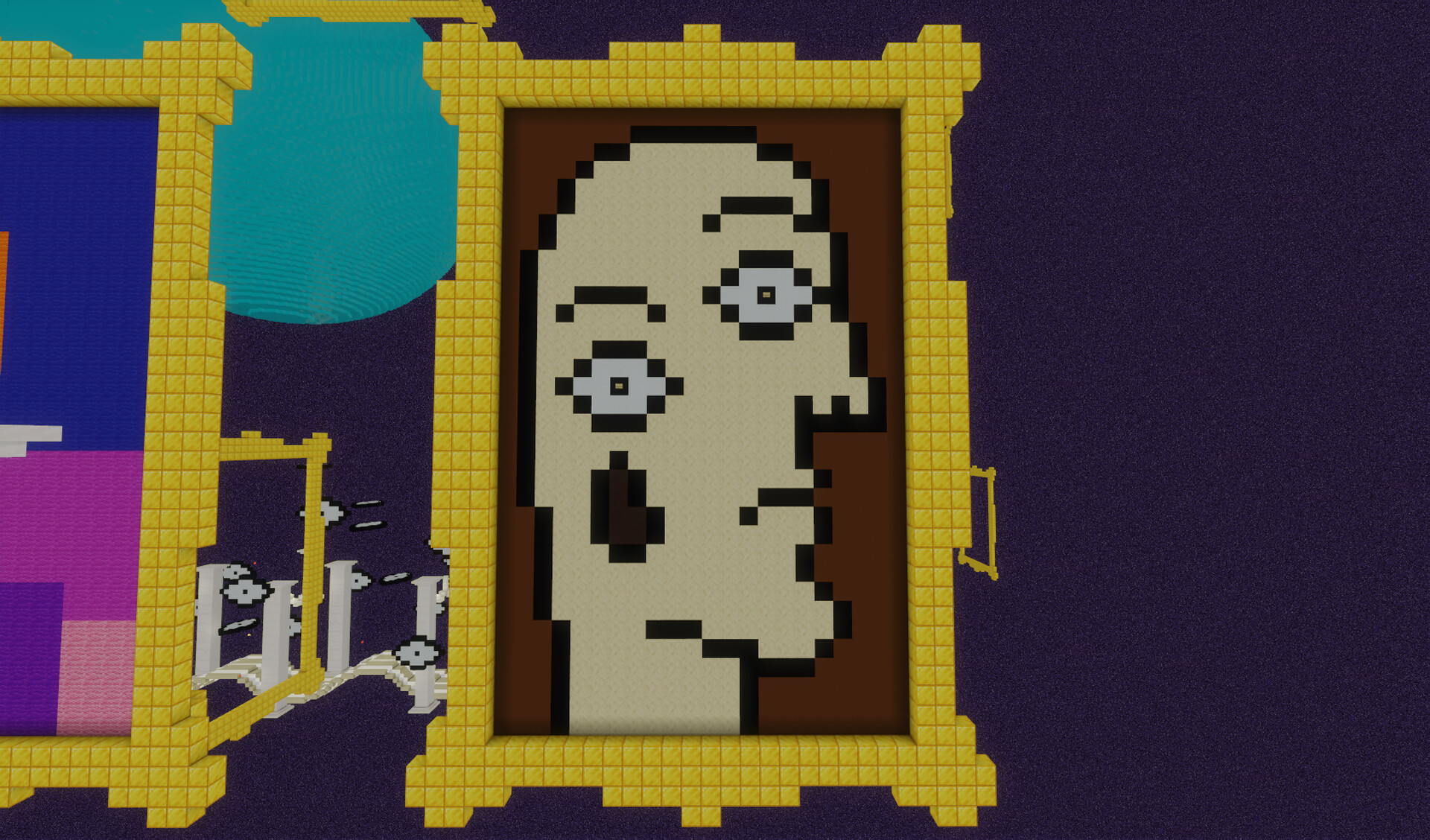 Abstract Dimension Hunt Minecraft Map