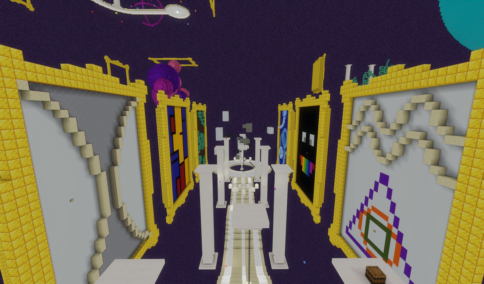 Abstract Dimension Hunt Minecraft Map