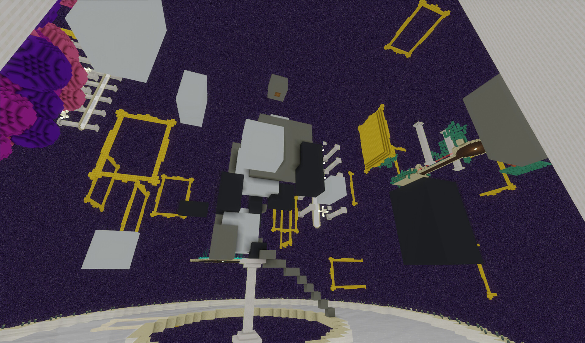 Abstract Dimension Hunt Minecraft Map