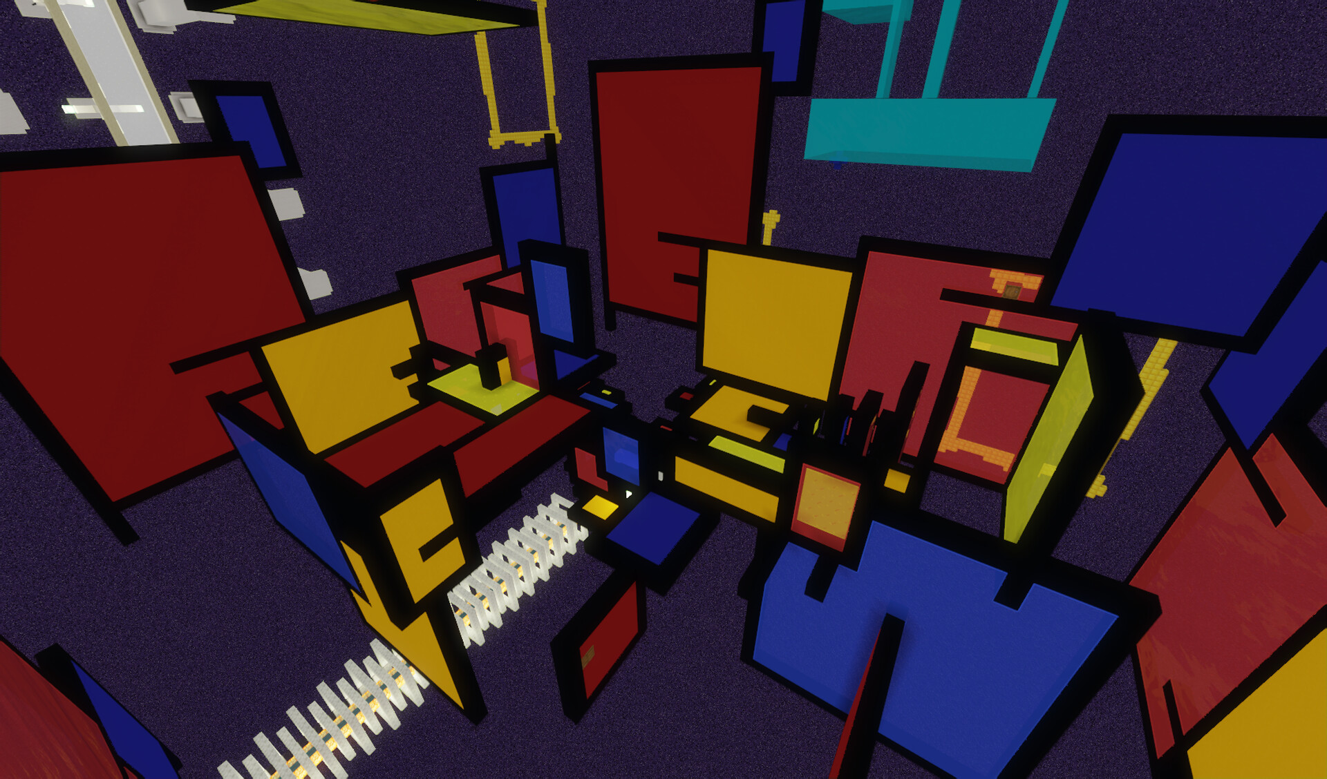 Abstract Dimension Hunt Minecraft Map