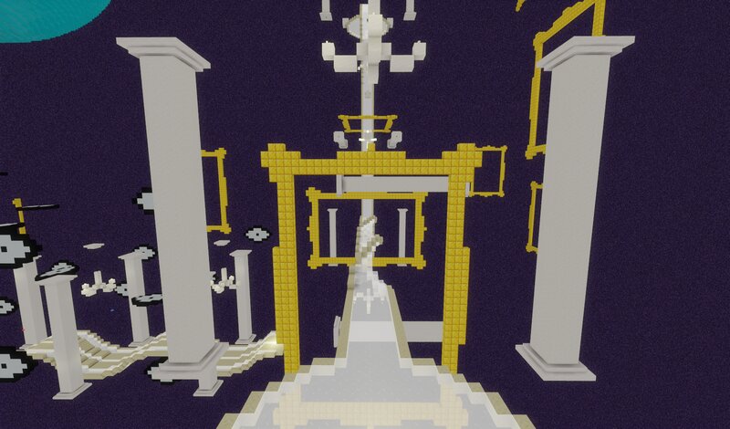 Abstract Dimension Hunt Minecraft Map