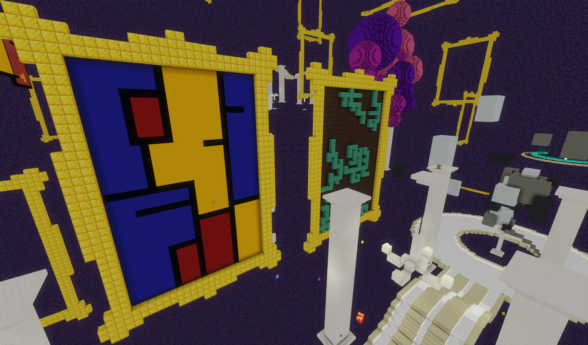 Abstract Dimension Hunt Minecraft Map
