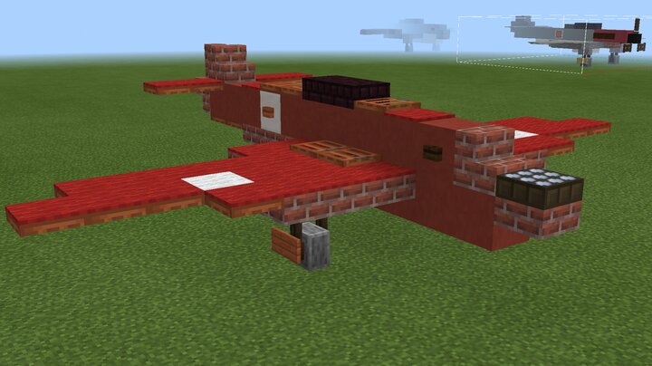 1.5;1 scale Yakolev Yak-15 Feather Minecraft Map