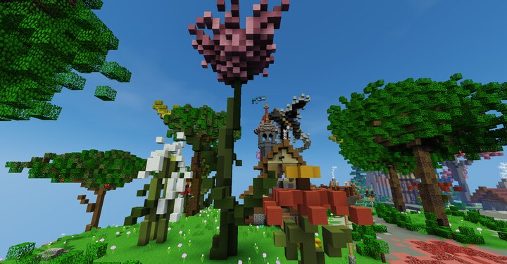 Mini Game Spawn Minecraft Map