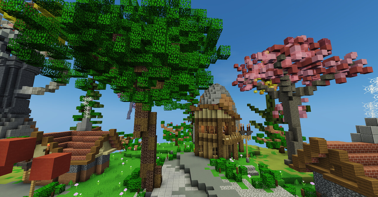 Mini Game Spawn Minecraft Map