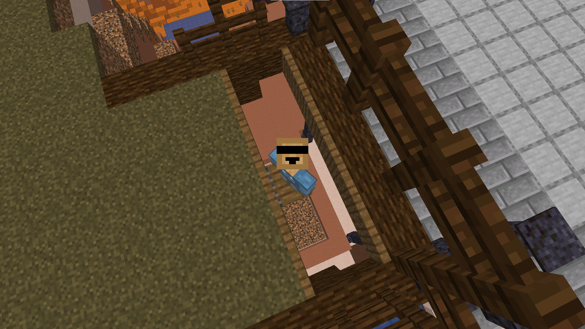 Non-Euclidean Minecraft Temple Minecraft Map