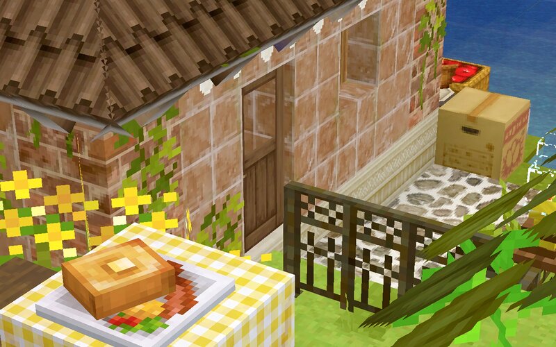 🥞 ; lakeside breakfast Minecraft Map