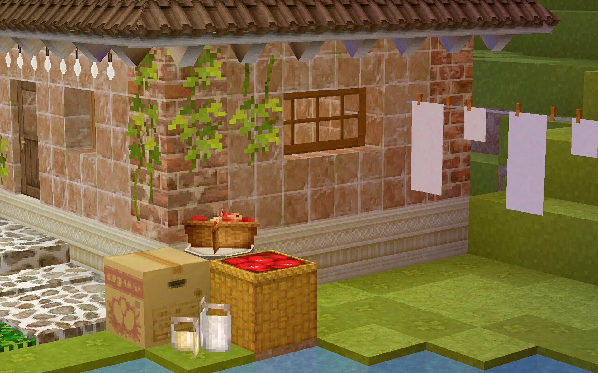 🥞 ; lakeside breakfast Minecraft Map