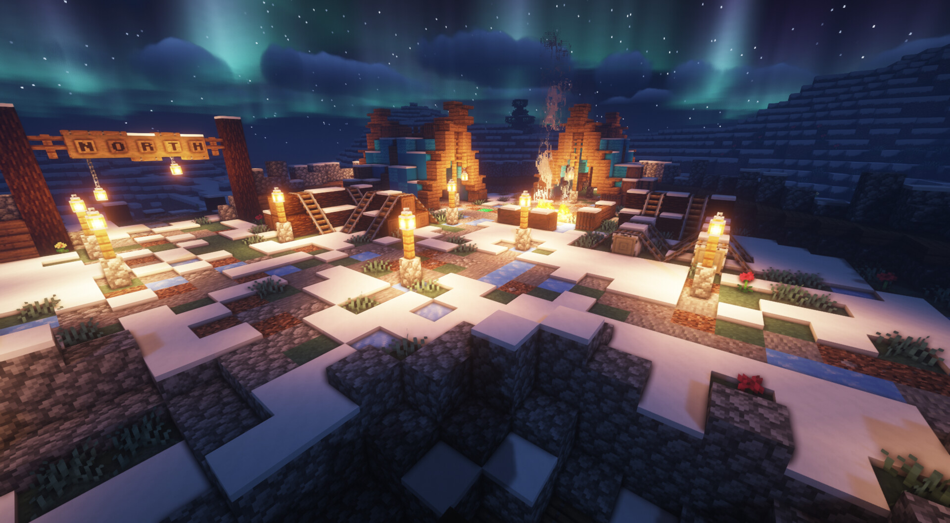 Oius Base Camp Minecraft Map