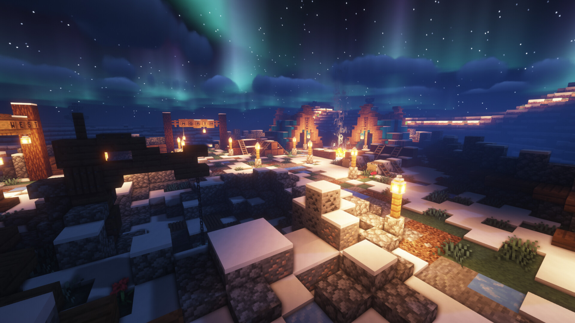 Oius Base Camp Minecraft Map