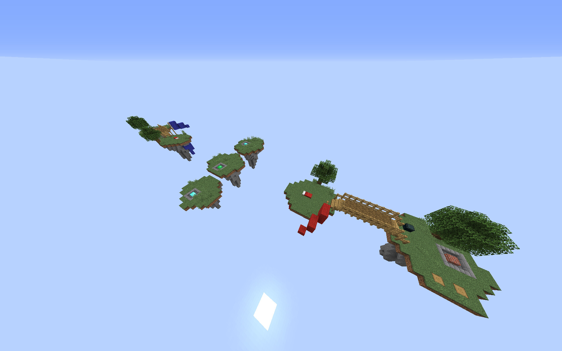 Nature - Bedwars Duels map + FREE DOWNLOAD Minecraft Map