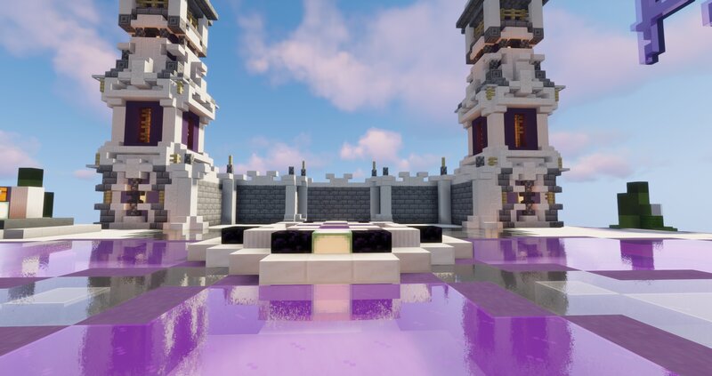 Purple Factions Spawn Minecraft Map
