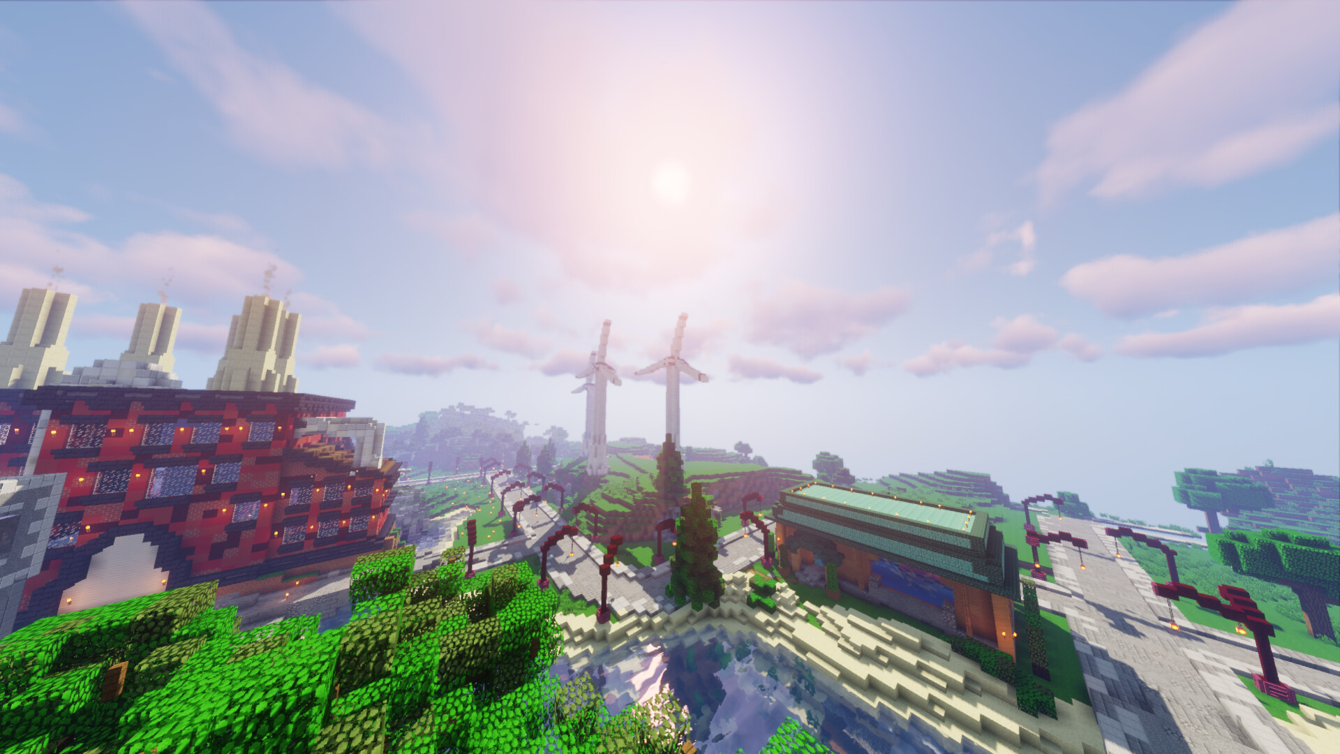 Wind Turbines Minecraft Map