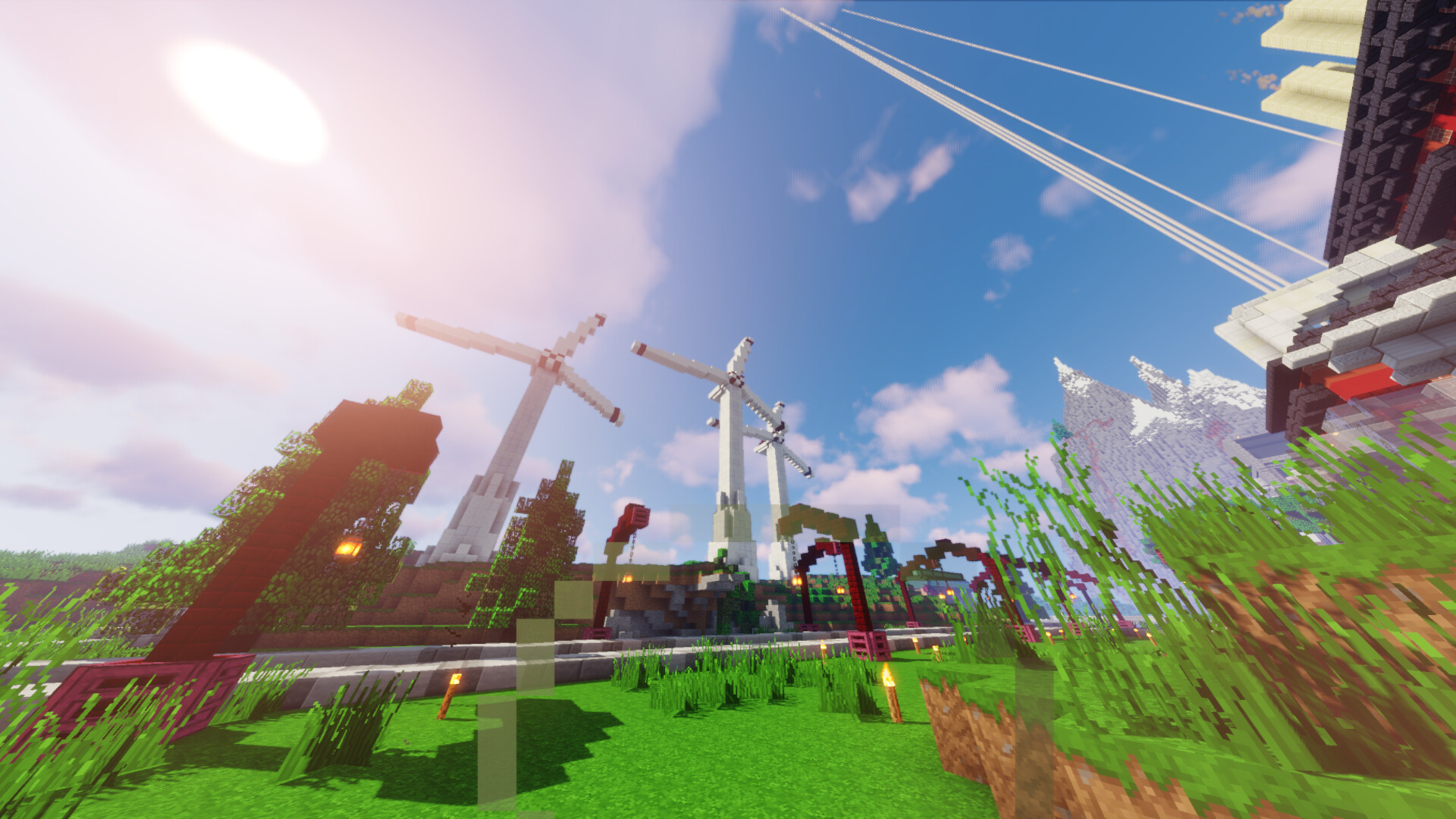 Wind Turbines Minecraft Map