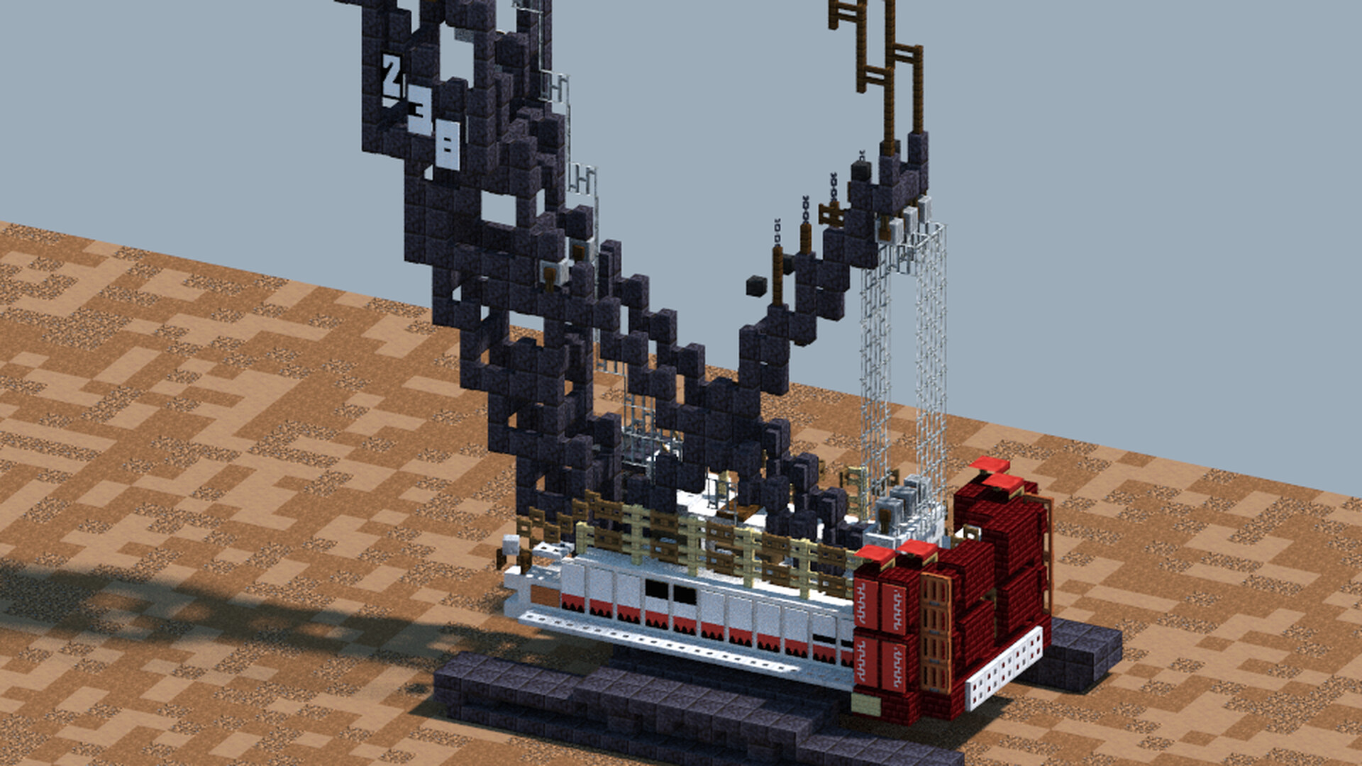 Link Belt 238, Crane [With Download] Minecraft Map